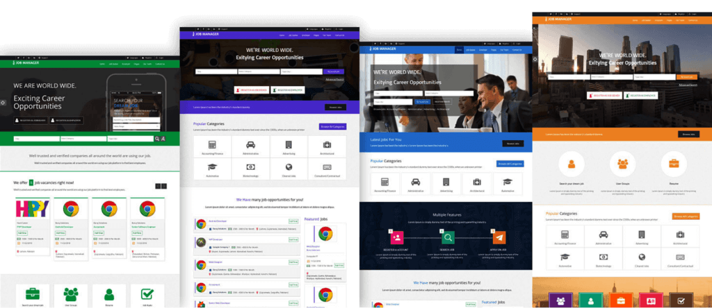 Job Manager Theme WordPress - Discover Powerful Theme for Your Job ...
